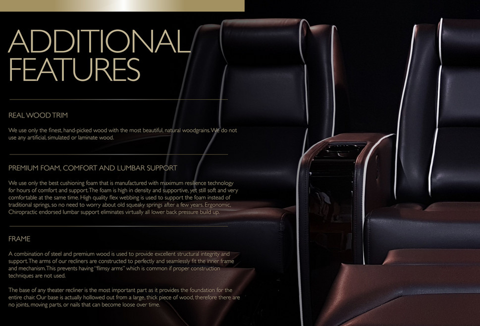 Elite Home Theater Seating - Look Book - Page 6